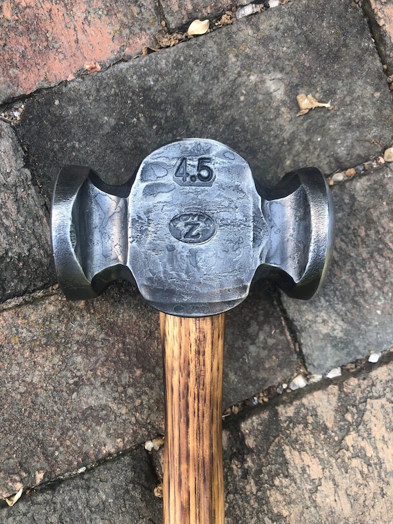 Blacksmith Rounding Hammer 4.5 hand Forged by ROYER - Etsy