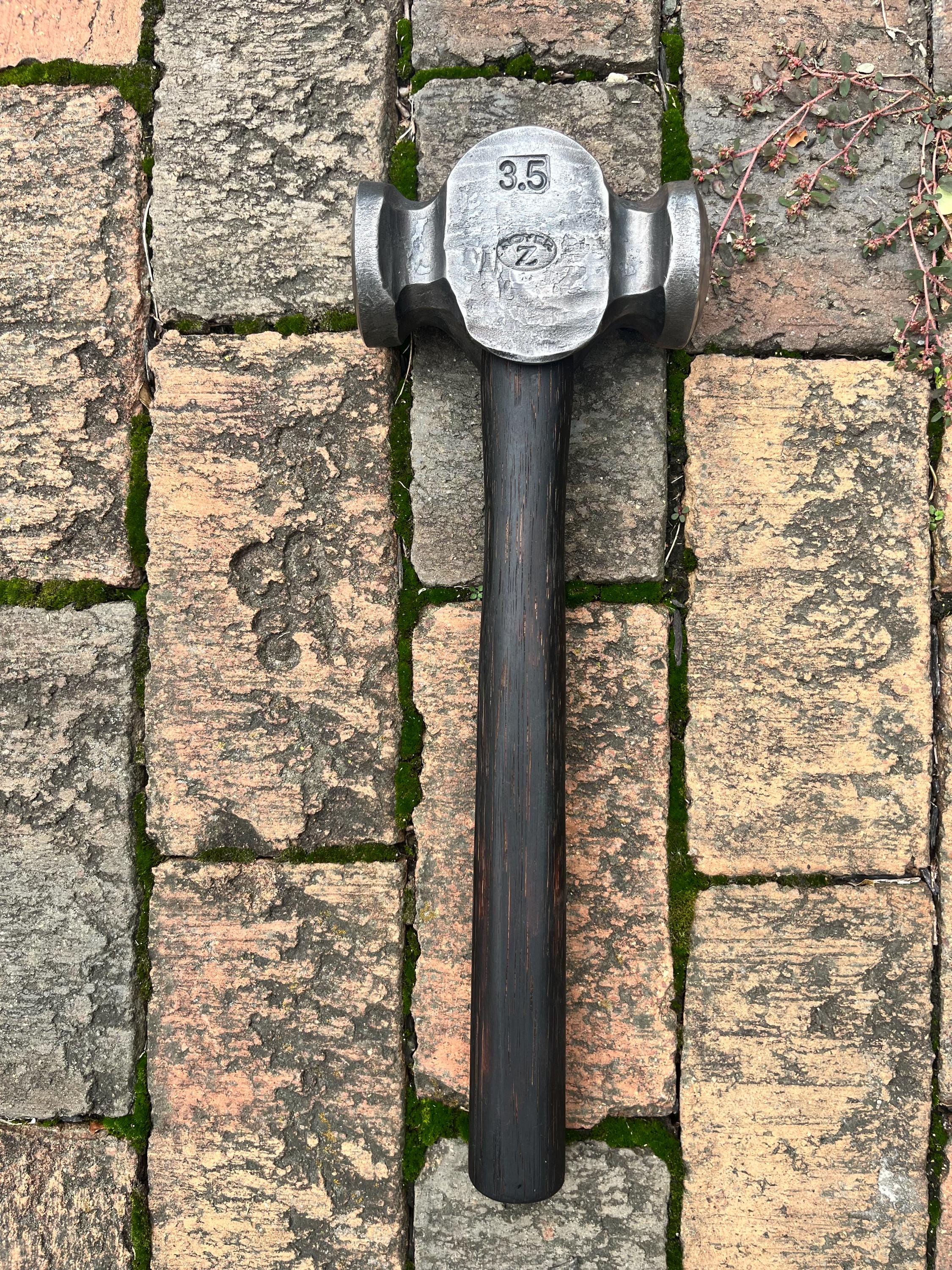 Blacksmith Rounding Hammer 3.5# (hand Forged by ROYER) - Etsy