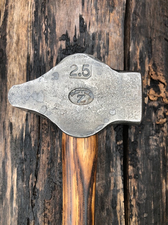 Blacksmith Cross Peen Hammer 2.5 hand Forged by Royer - Etsy