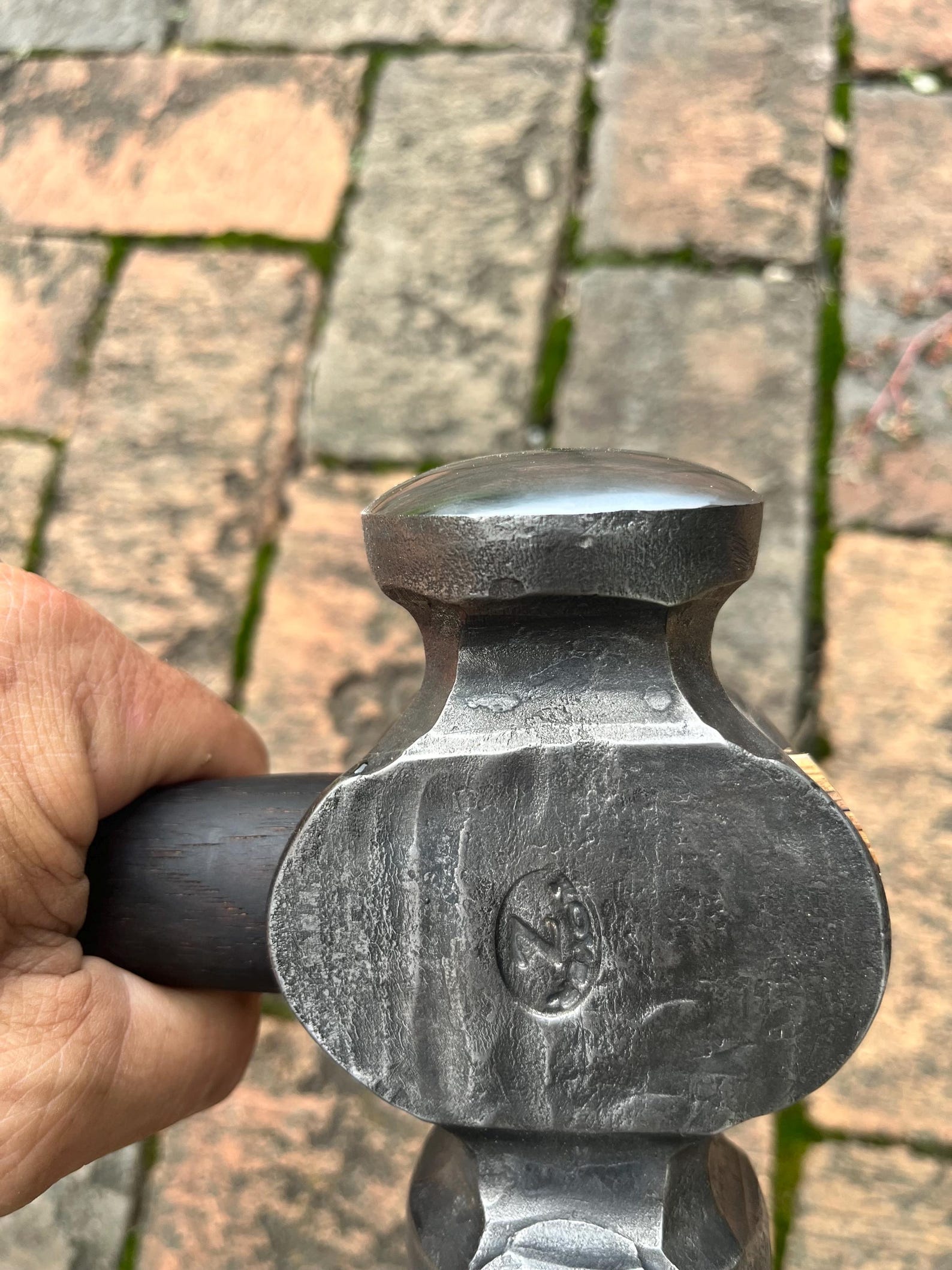 Blacksmith Rounding Hammer 3.5# (hand Forged by ROYER) - Etsy