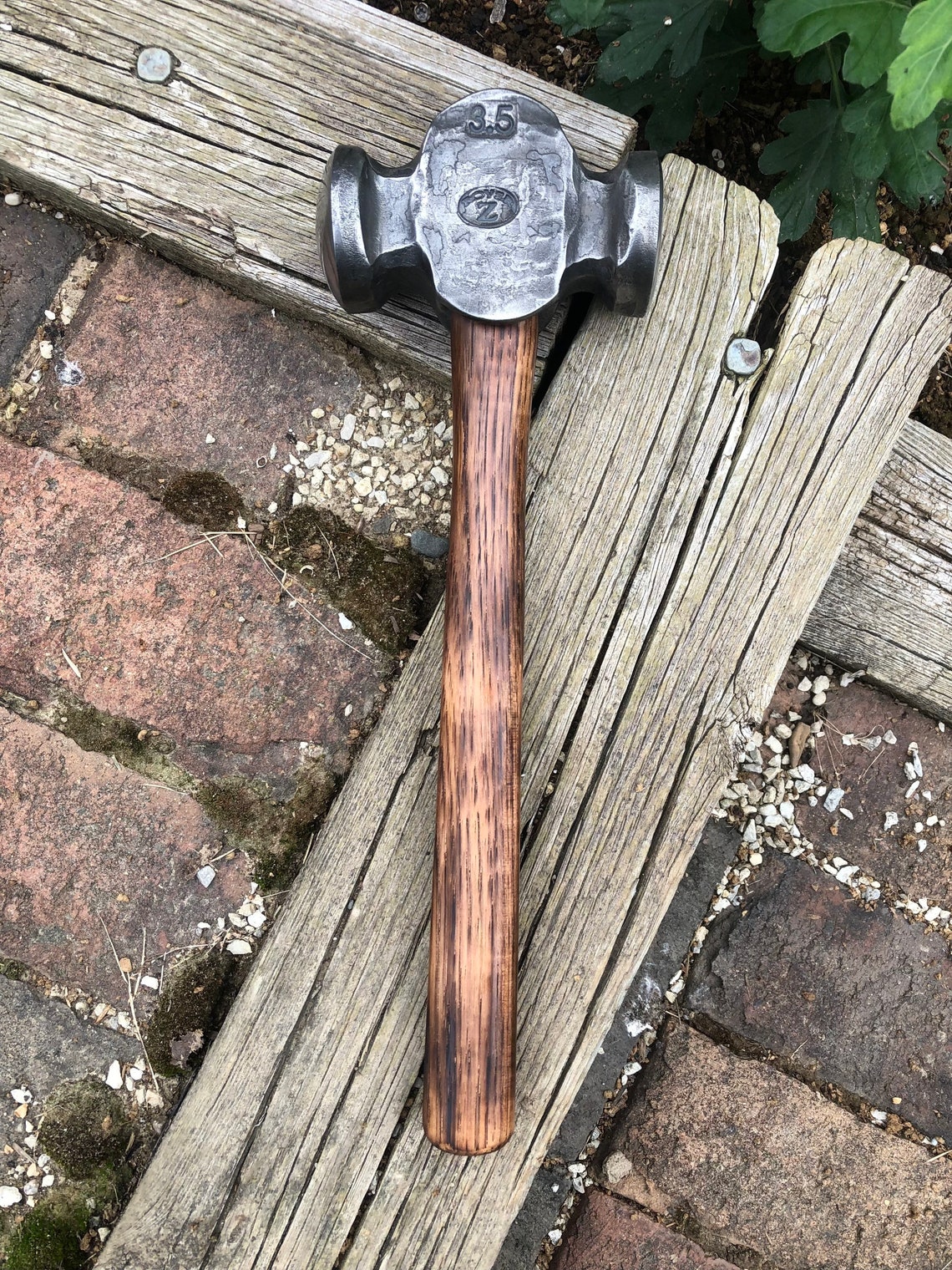 Blacksmith Rounding Hammer 3.5 Hand Forged by ROYER | Etsy