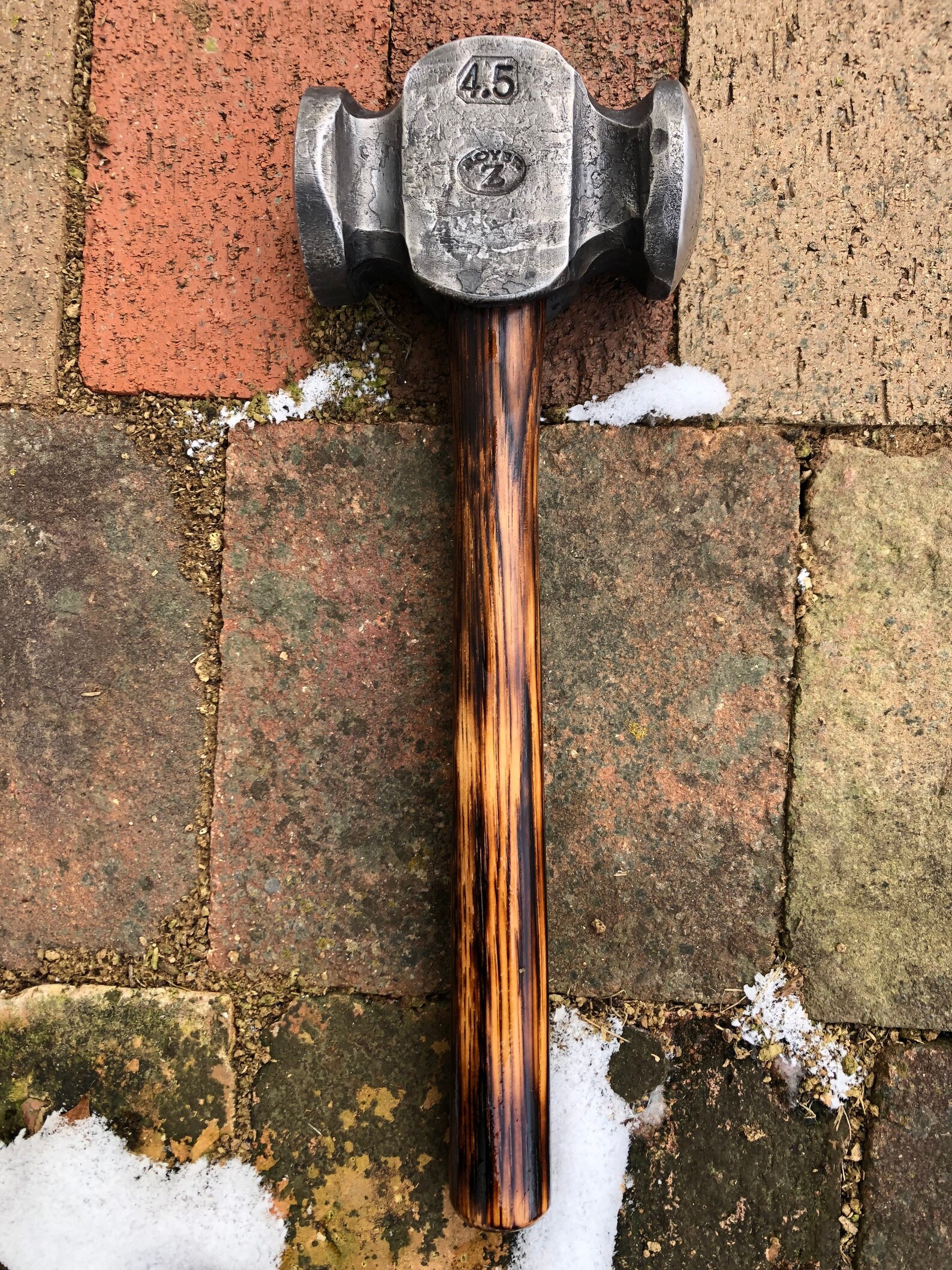 Blacksmith Rounding Hammer 4.5 hand Forged by ROYER - Etsy