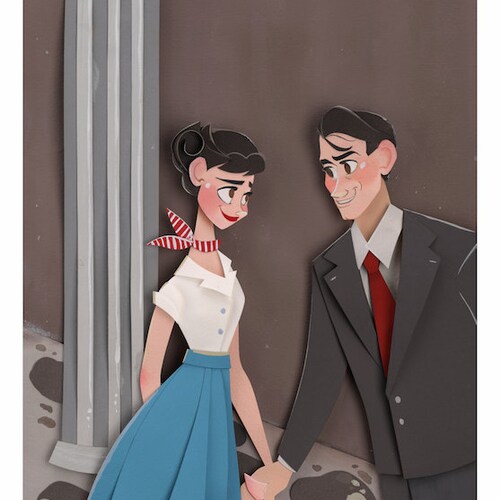 Audrey Hepburn Roman Holiday Print - Etsy