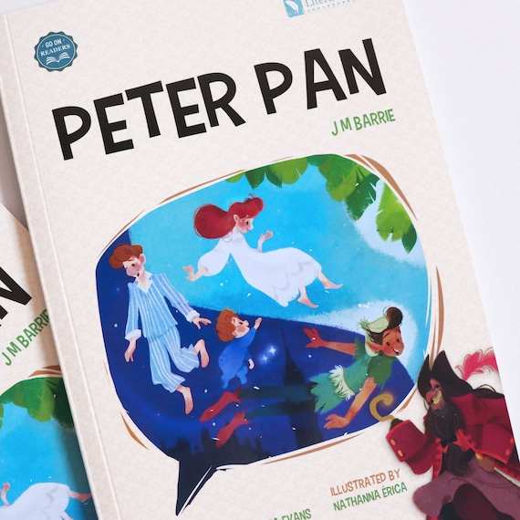 Peter Pan Picture & Activities Illustrated Picture Book - Etsy