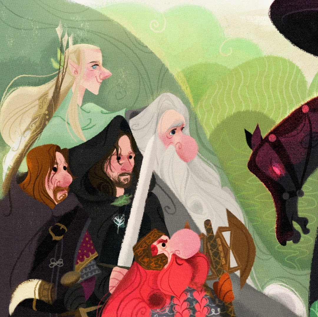 Dear Old Friends Print & Large Print - Etsy