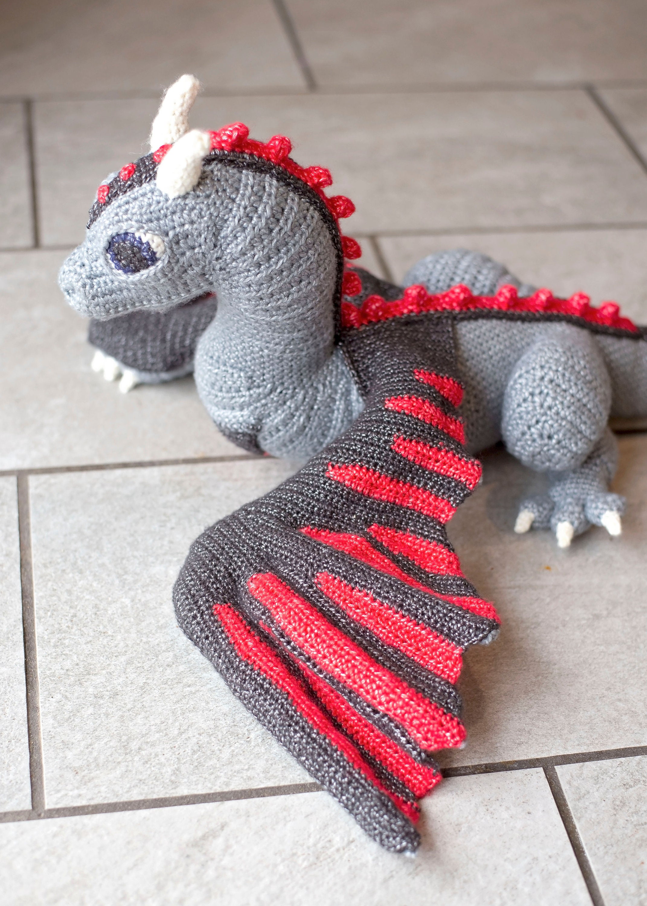 Ryder the Mercury Dragon (crochet Pattern) - Etsy
