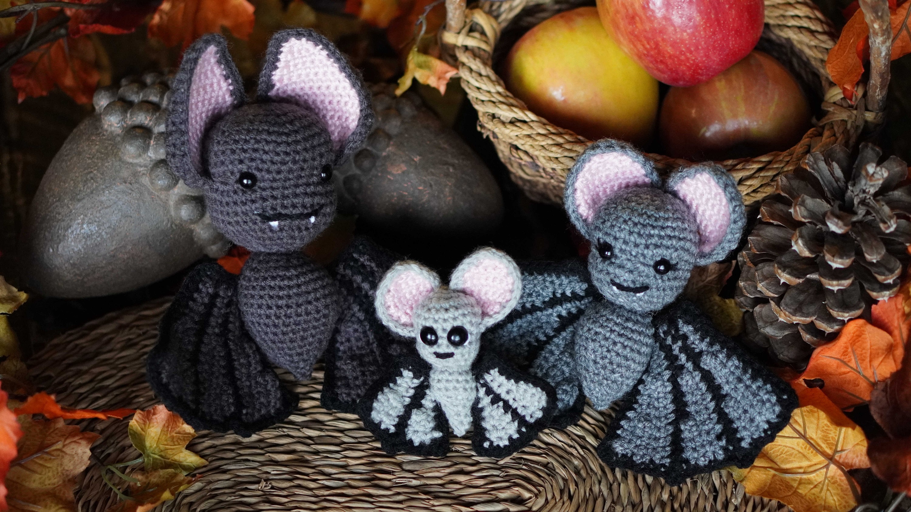 Bat Family Crochet Pattern PDF - Etsy