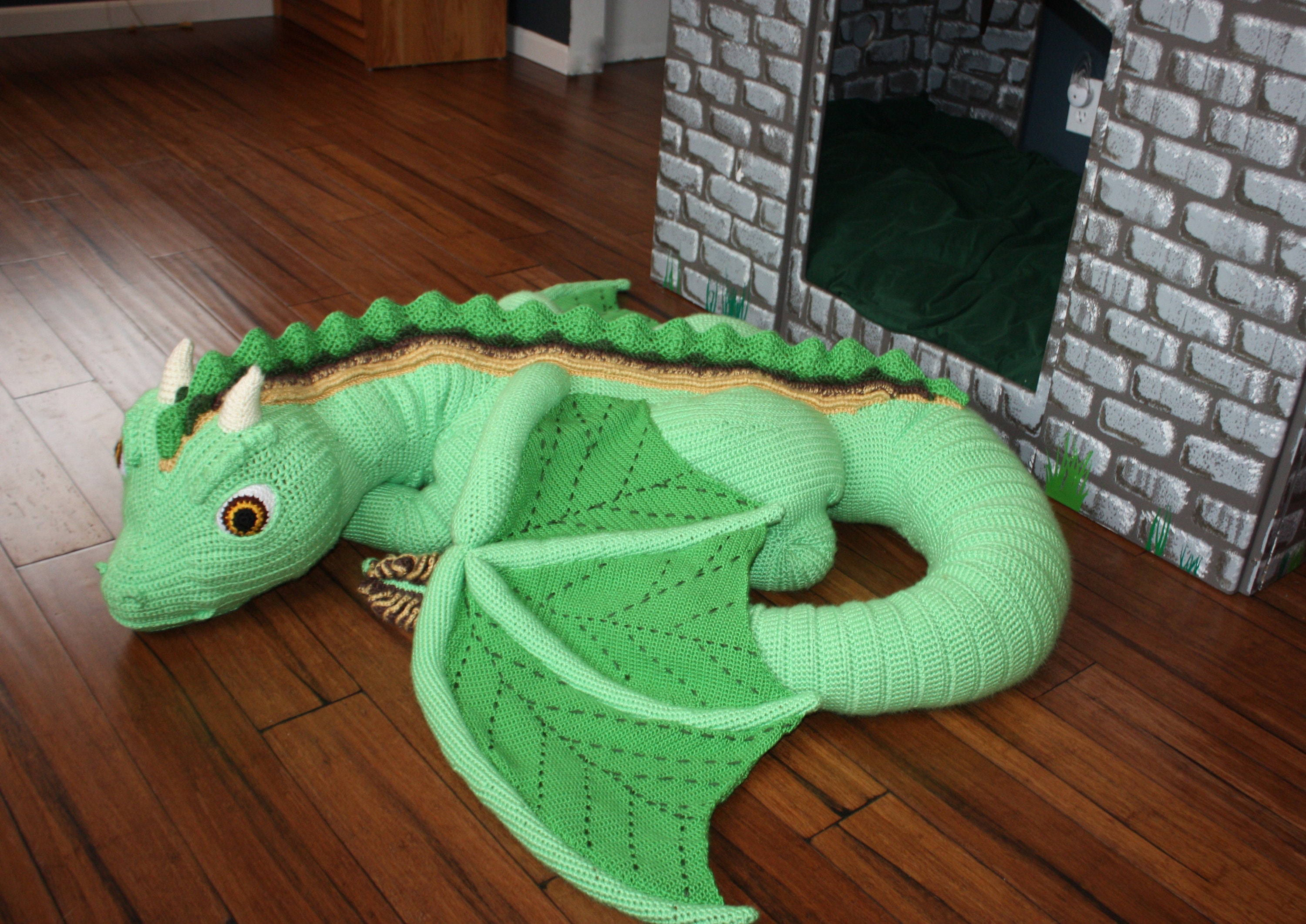 Kiefer the Forest Dragon life-size Baby Dragon Pattern - Etsy Australia