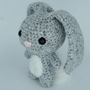 Fluffy, the Grey Bunny (crochet Pattern) - Etsy