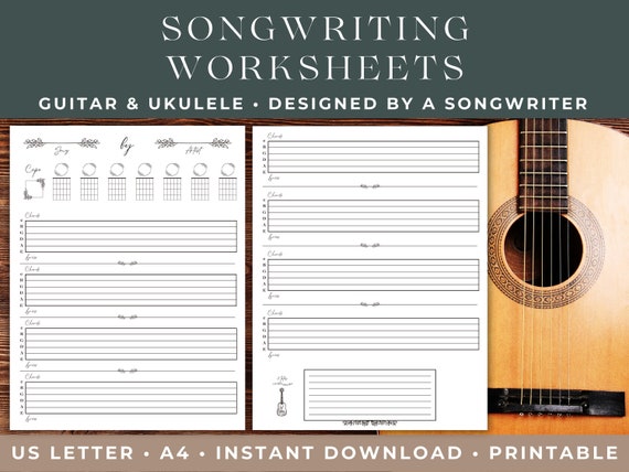 Ukulele Worksheets