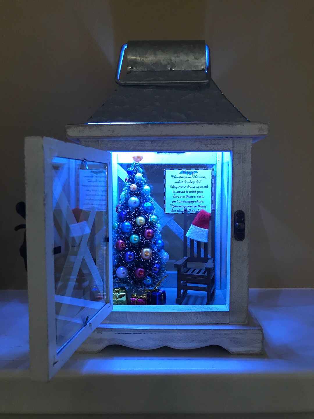 Christmas in Heaven Memorial Empty Chair Loved One in Heaven With ...