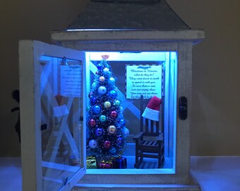 Empty Chair Christmas Lantern - Etsy