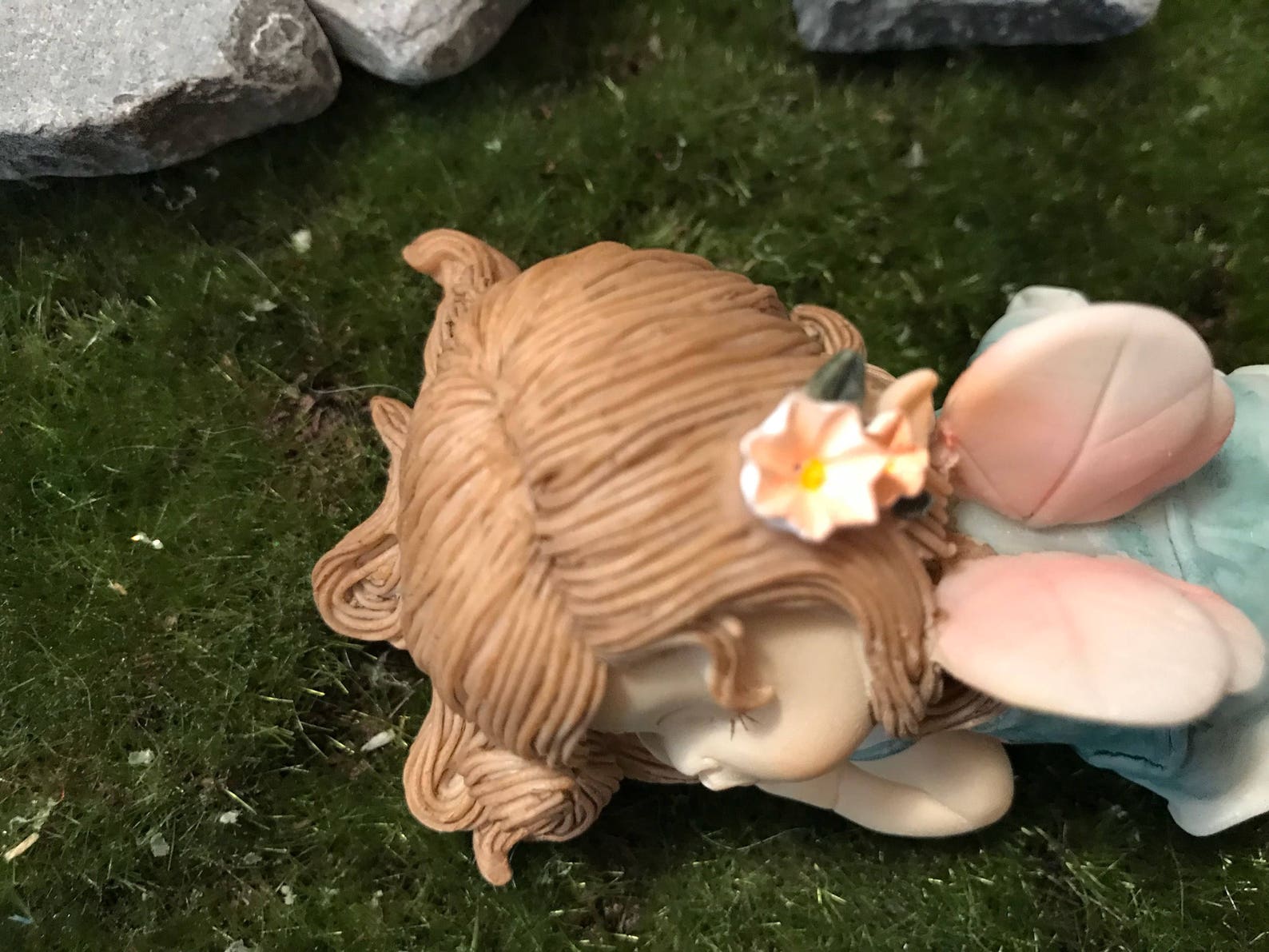 Sweet Miniature Fairy With Sweet Face Pretty Brown Hair Fairy Fairy ...