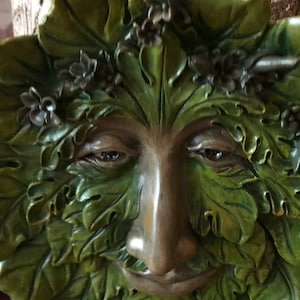 Greenman Figure for Your Lawn Decor Fairy Garden Green Man Garden ...