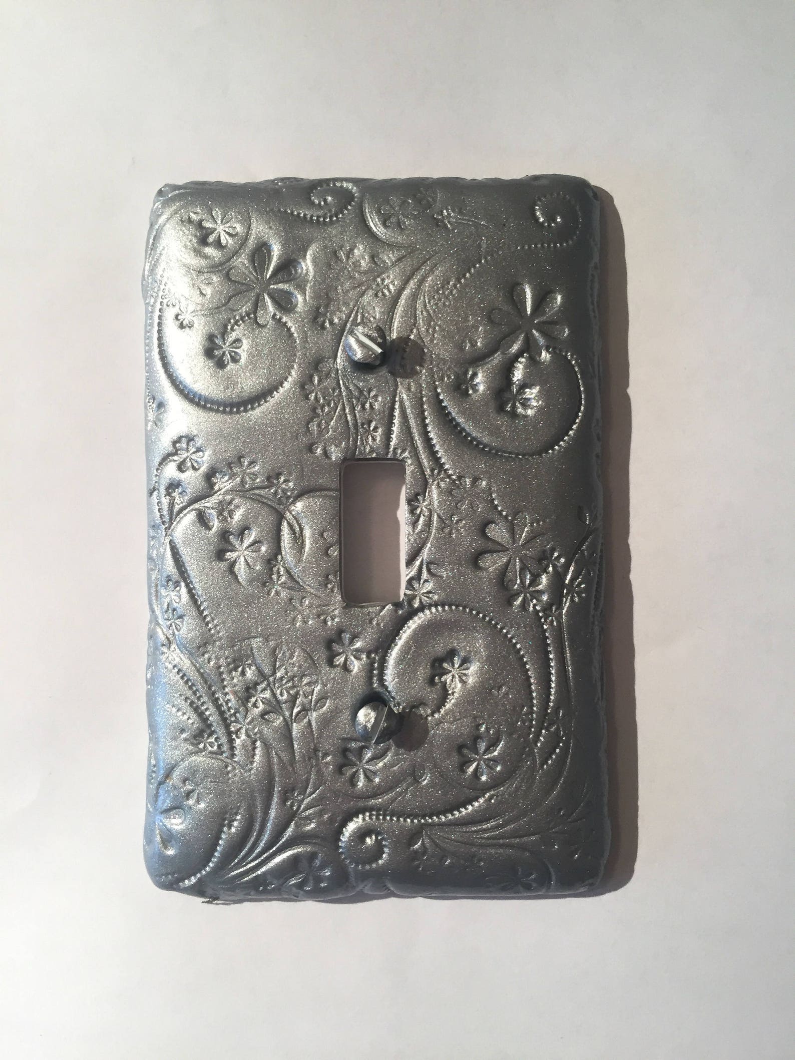 This Elegant and Beautiful Switch Plate Has a Flowery Vine | Etsy