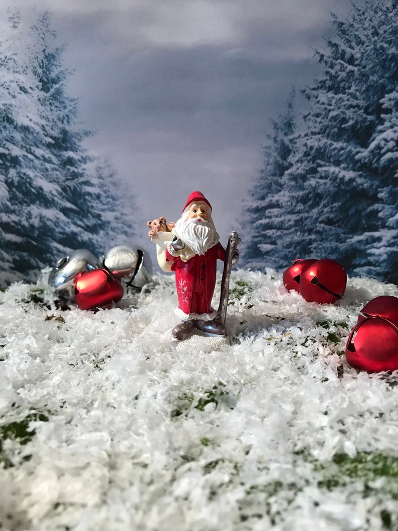 Miniature Santas, Mini Santa Claus, Craft Santas, Sweet Santa Claus ...