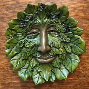 Greenman Figure for Your Lawn Decor Fairy Garden Green Man Garden ...