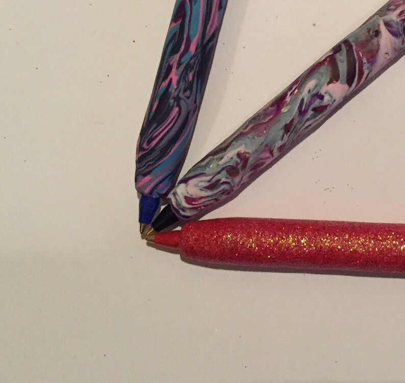 Refillable Multi Color Glitter Polymer Clay Pens Tree of Life Stocking ...