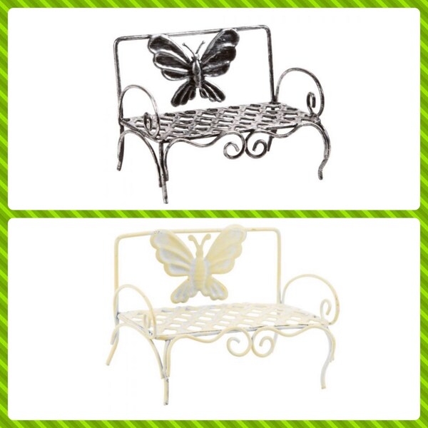 Butterfly Bench - Etsy