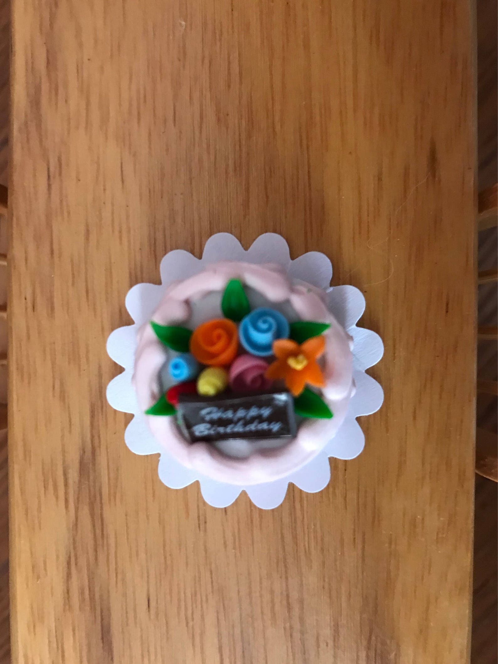 Miniature Birthday Cake Fairy Birthday Fairy Supplies | Etsy