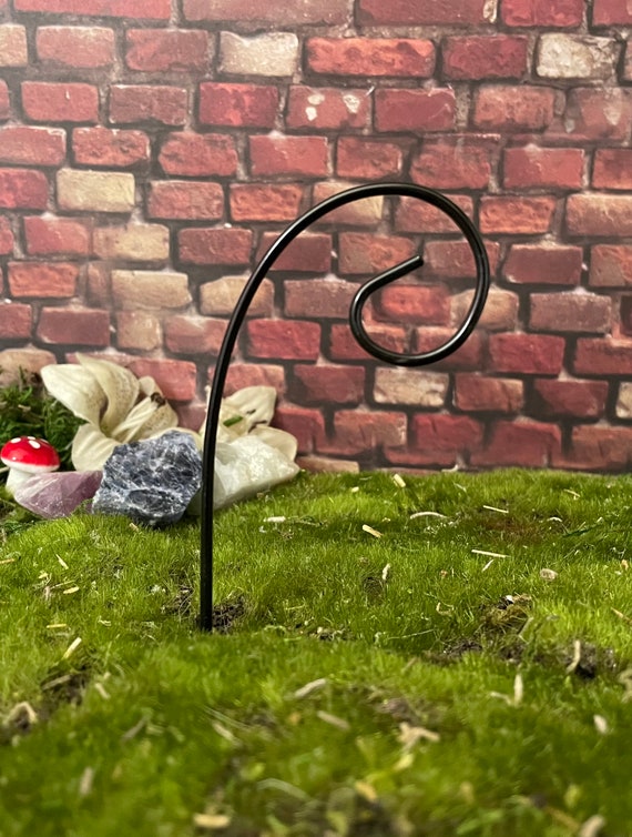 Miniature Shepherd Hook Fairy Garden Wire Hook Wedding Supply - Etsy