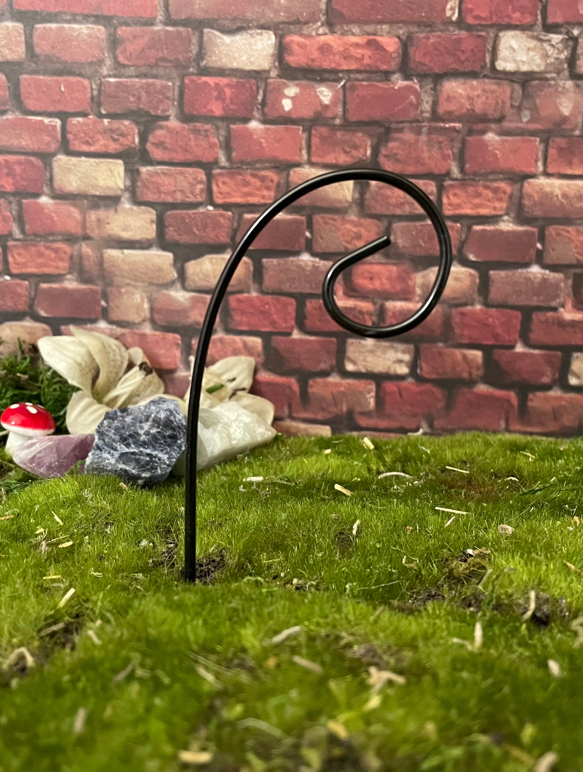 Miniature Shepherd Hook Fairy Garden Wire Hook Wedding Supply - Etsy