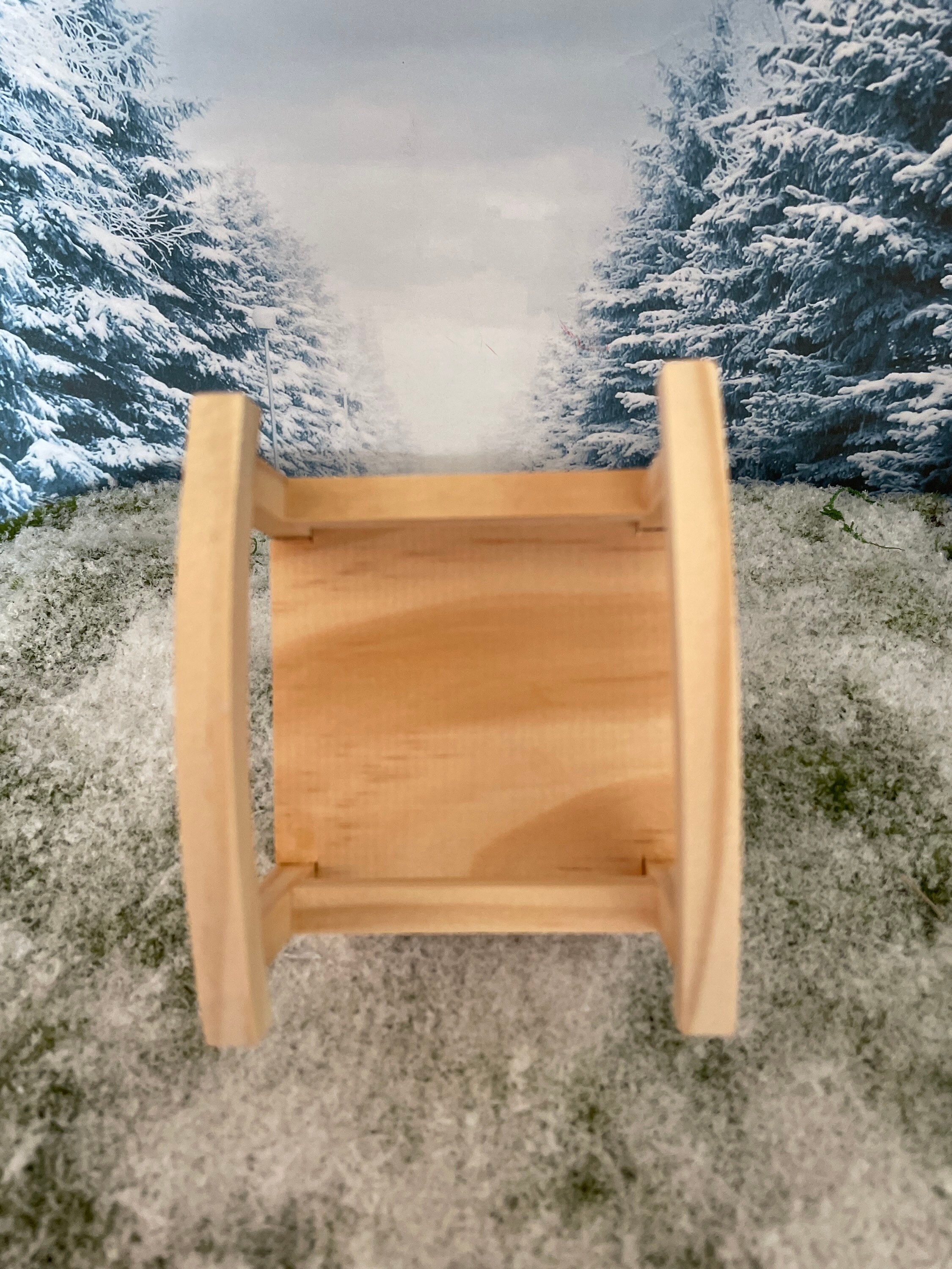 Miniature Wooden Rocking Chair for Crafting Empty Chair | Etsy