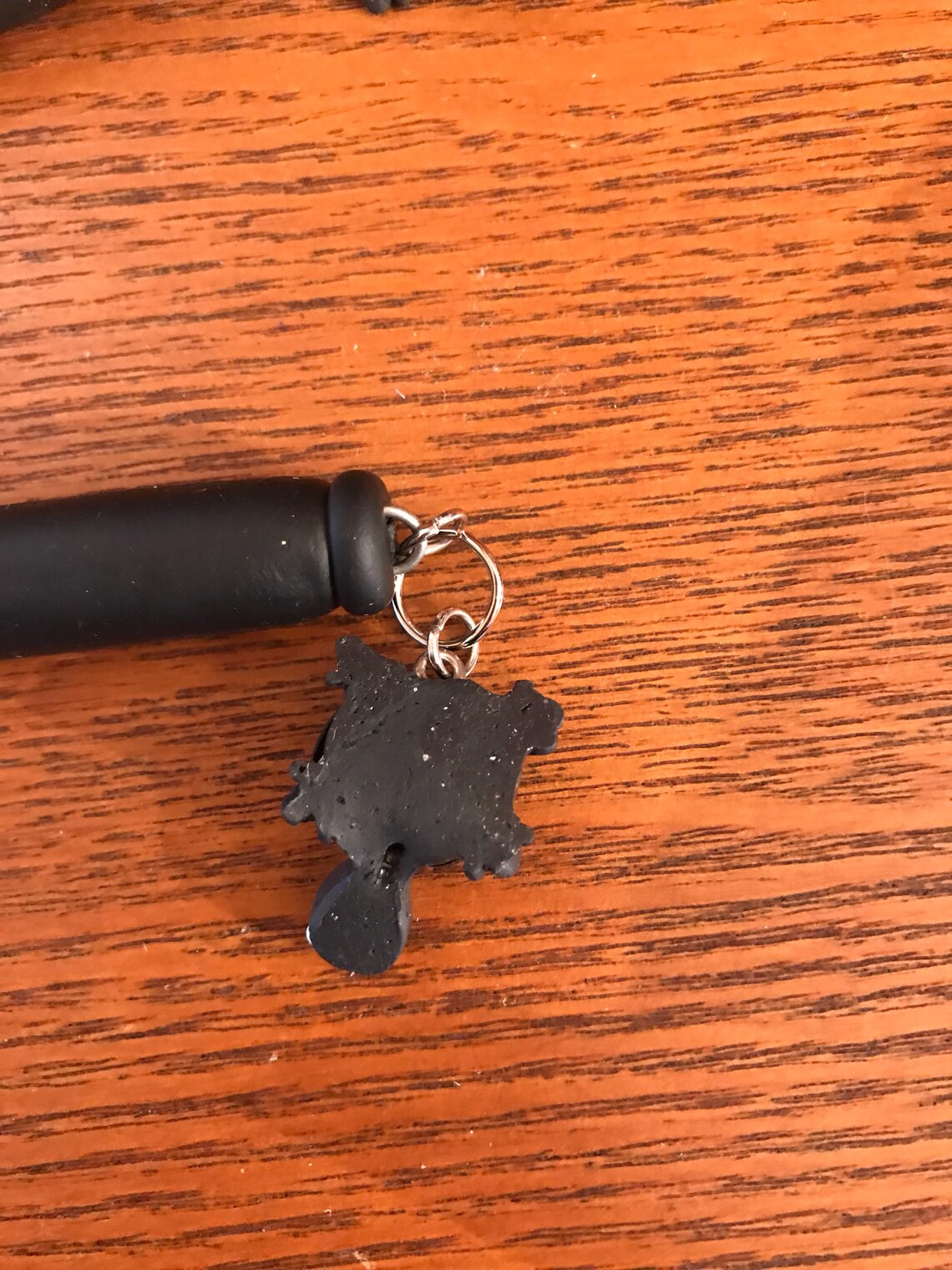 Black Refillable Polymer Clay Turtle Pens Set of Two Pens | Etsy