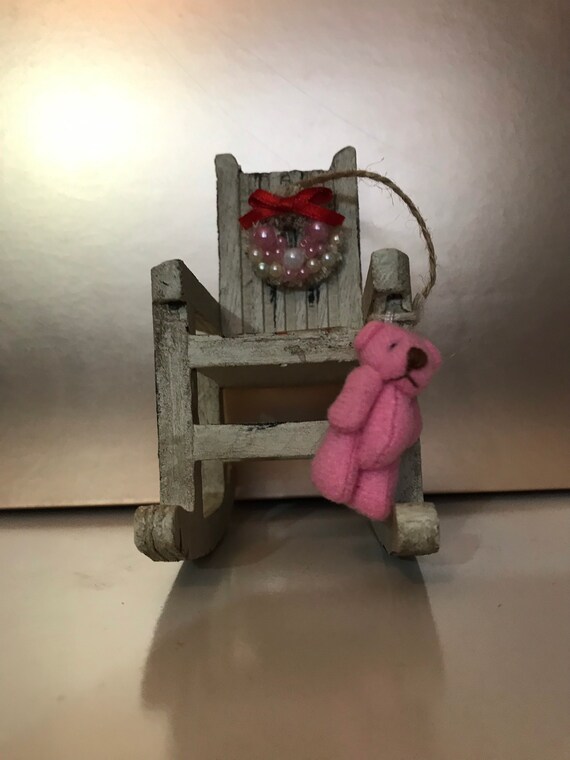 Christmas in Heaven Ornament Empty Chair Loved One in Heaven | Etsy