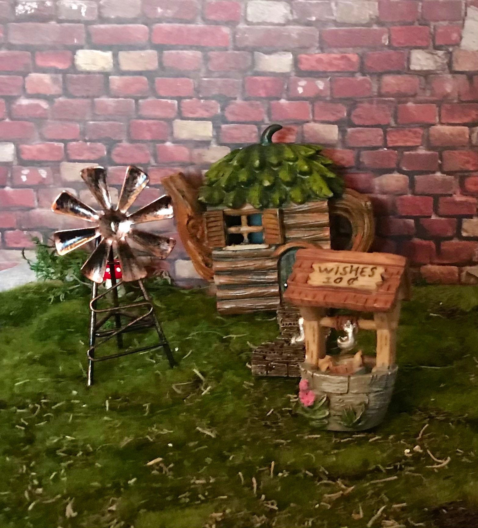 Miniature Copper Windmill for Fairy Garden Terrarium Windmill - Etsy