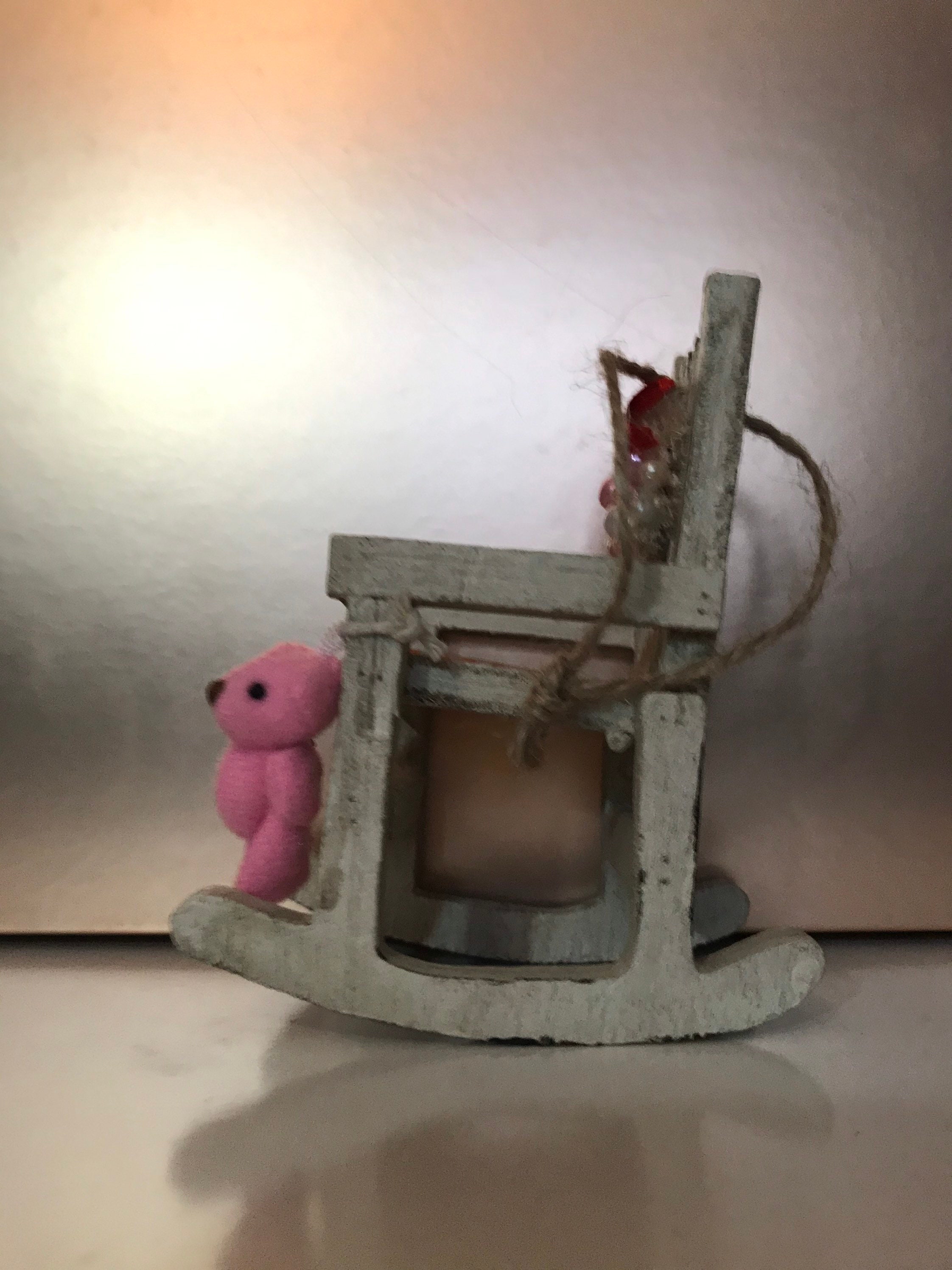 Christmas in Heaven Ornament Empty Chair Loved One in Heaven - Etsy