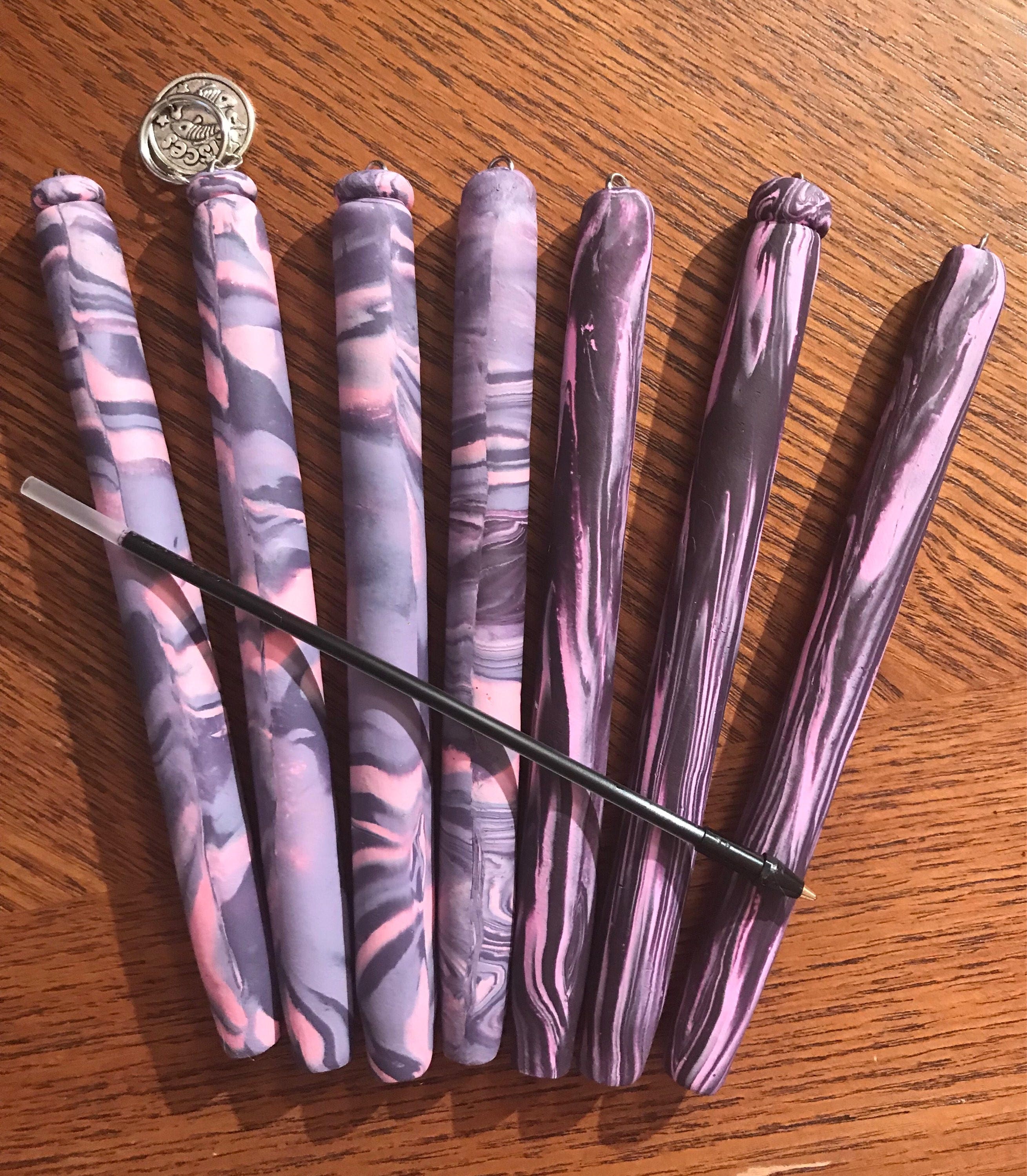 Refillable Polymer Clay Pen Set Hand Sculpted of Polymer Clay - Etsy