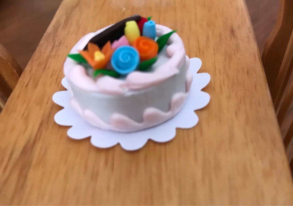 Miniature Birthday Cake Fairy Birthday Fairy Supplies - Etsy