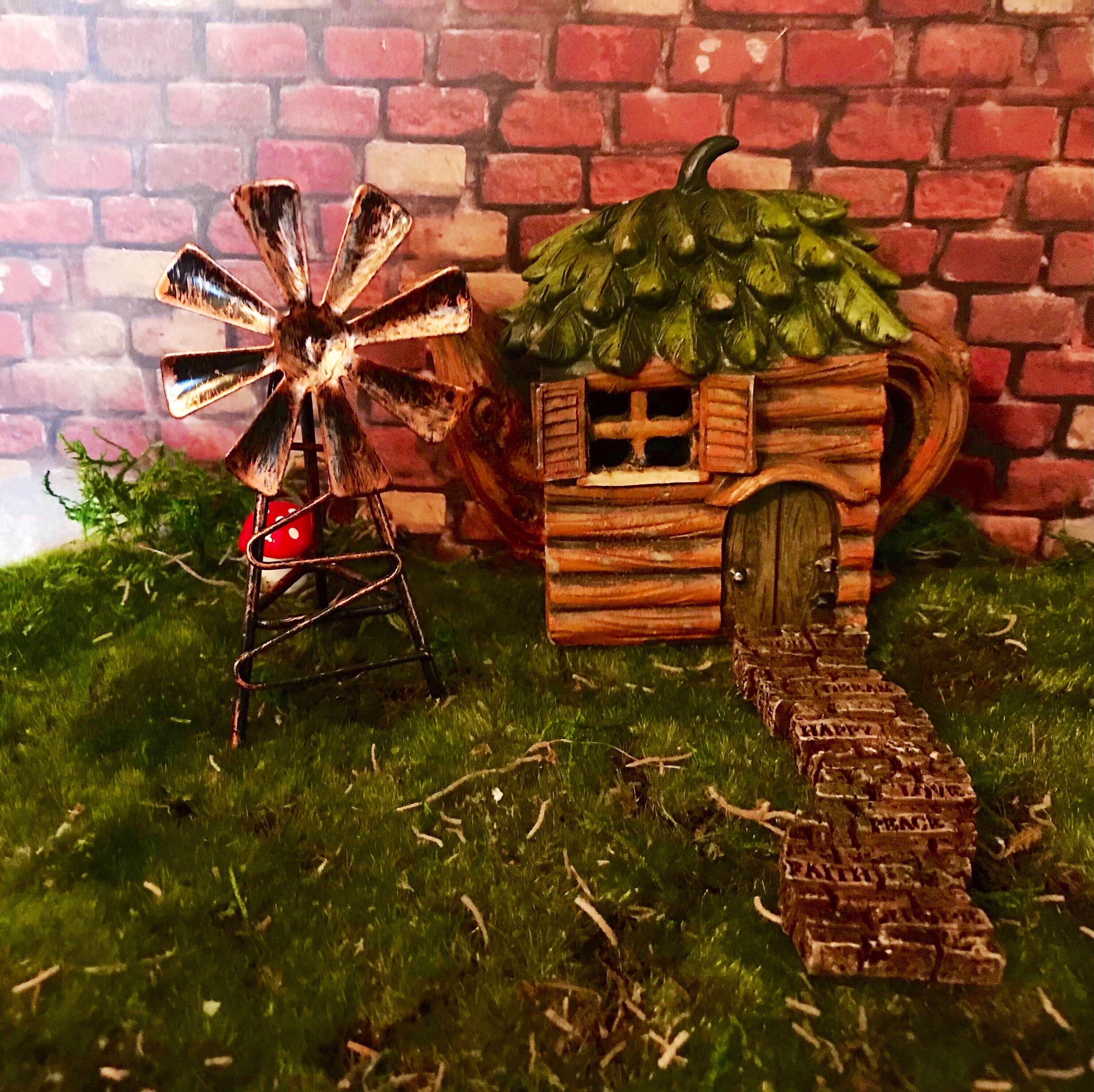 Miniature Copper Windmill for Fairy Garden Terrarium Windmill - Etsy