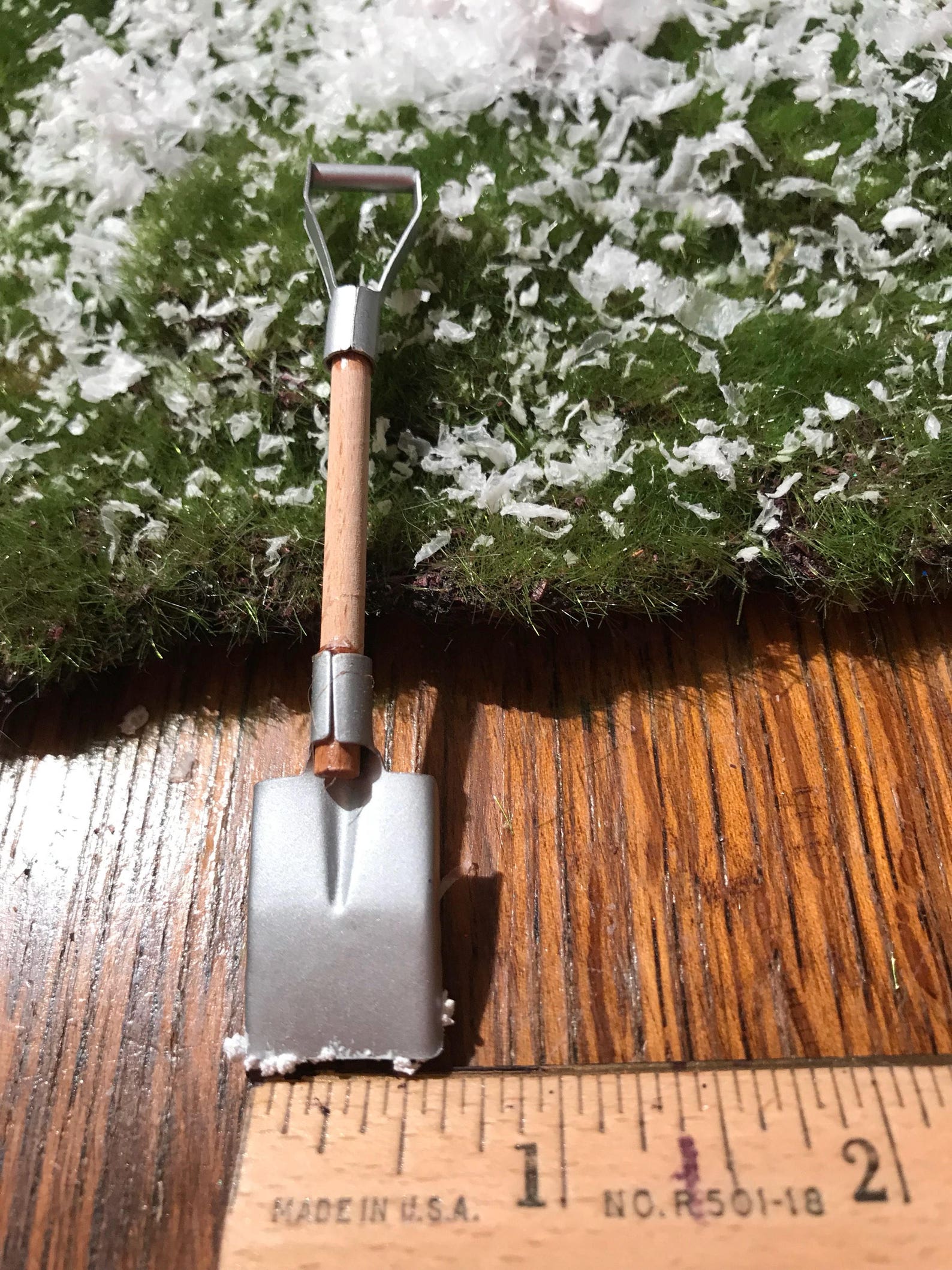 Miniature Snow Shovel Fairy Garden Accessories Winter - Etsy