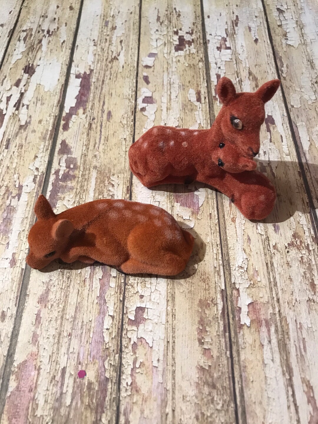 Miniature Deer Mama Deer Baby Deer Fawn Doe Cute Deer Brown Lying Deer ...