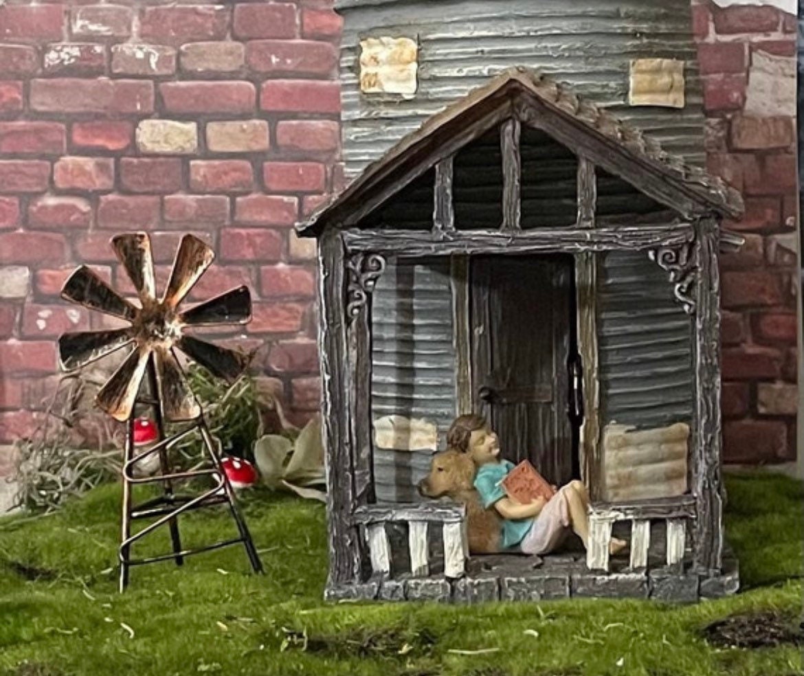 Miniature Copper Windmill for Fairy Garden Terrarium Windmill - Etsy