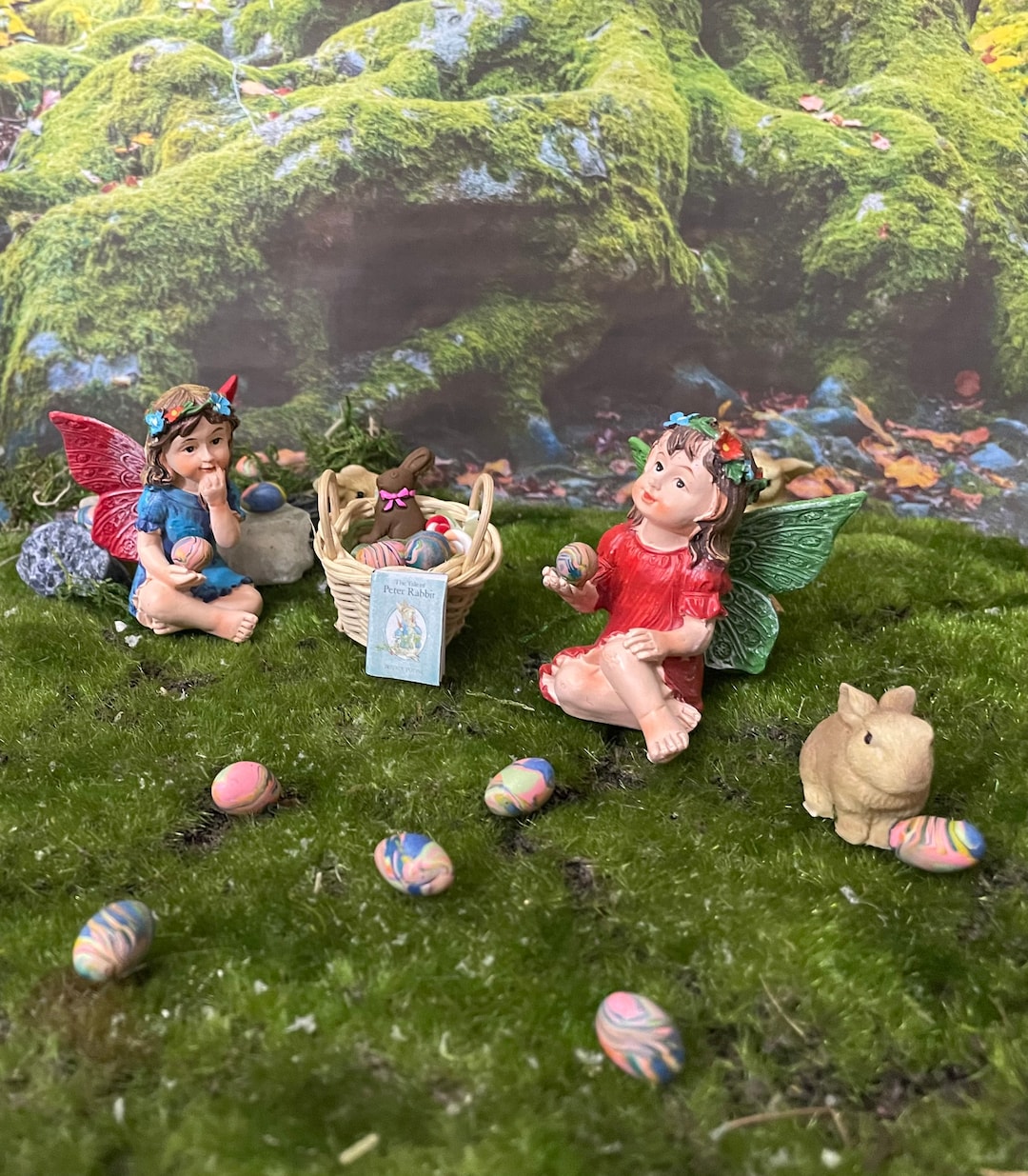 Fairy Garden Easter Egg Hunt Fairy Easter Basket Easter Fairy - Etsy