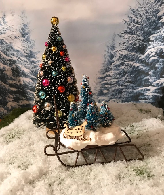 Rustic Christmas Scene