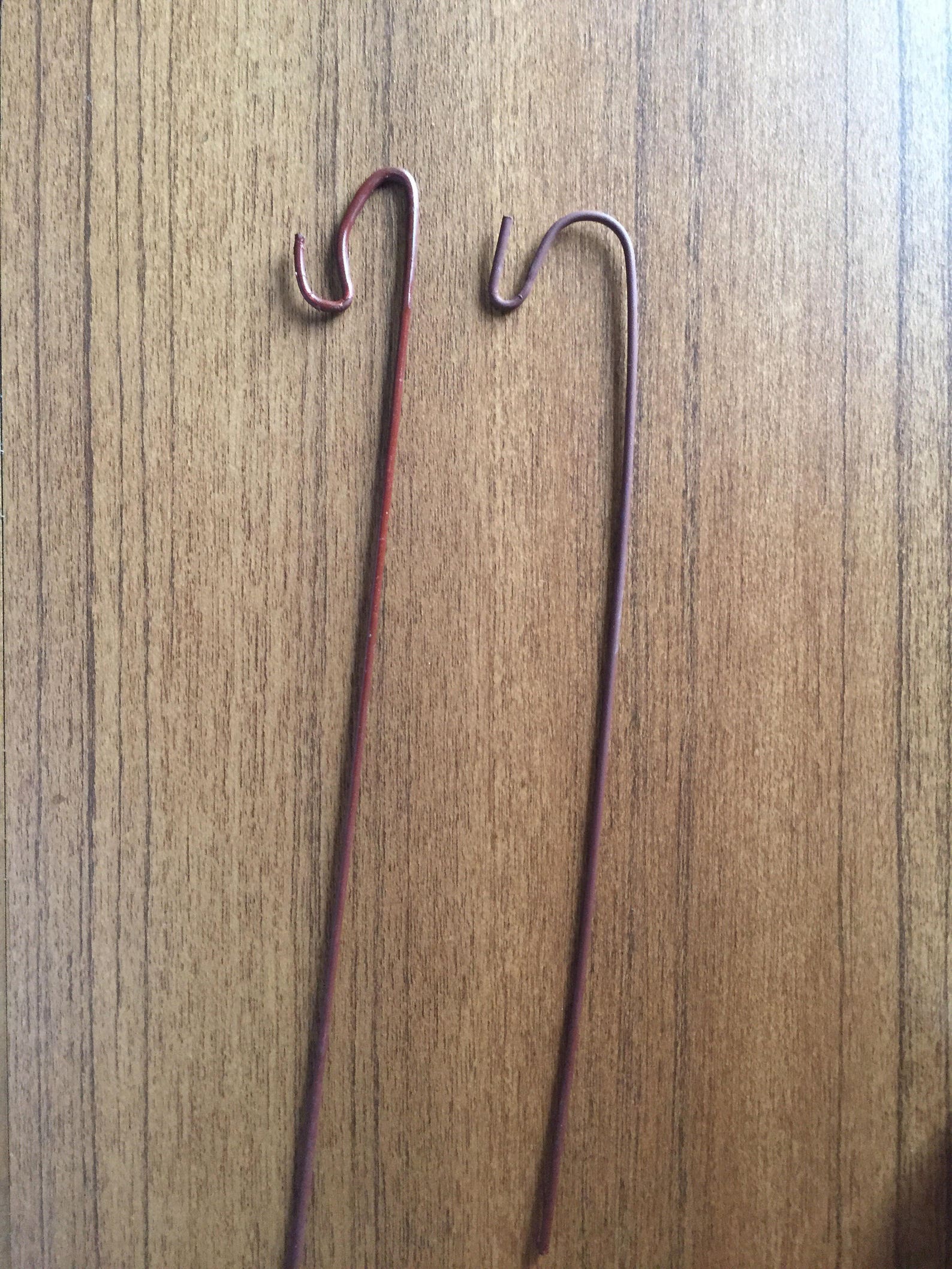 Miniature Shepherd Hook Fairy Garden Wire Hook Wedding Supply - Etsy