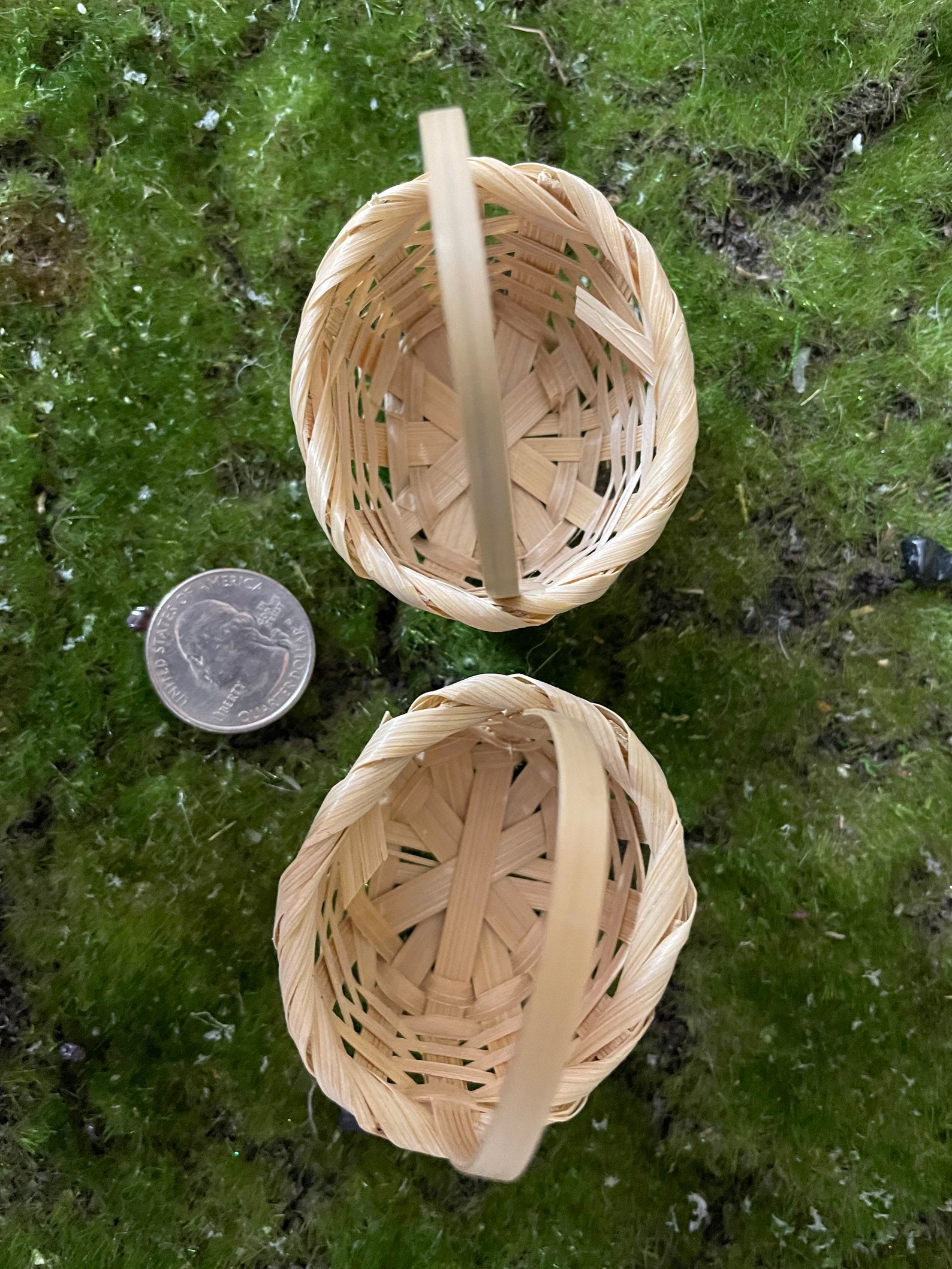 Miniature Baskets for Crafts Dollhouse Fairy Garden - Etsy