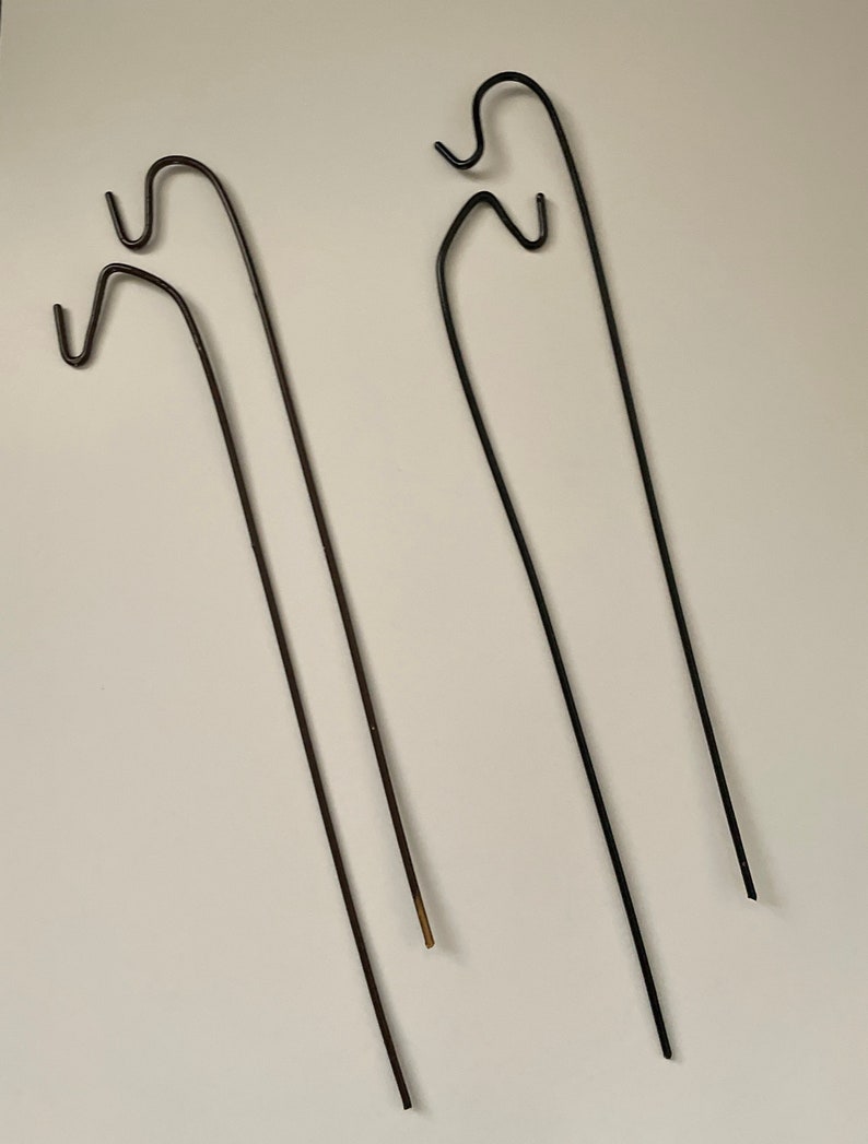 Miniature Shepherd Hook Fairy Garden Wire Hook Wedding Supply - Etsy