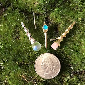 Miniature Scepter, Miniature Fairy Tale Books, Fairy Tale Garden ...