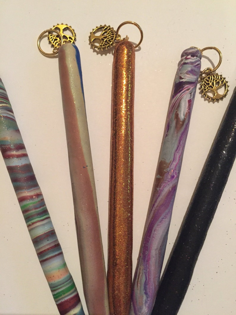 Refillable Multi Color Glitter Polymer Clay Pens Tree of Life Stocking ...