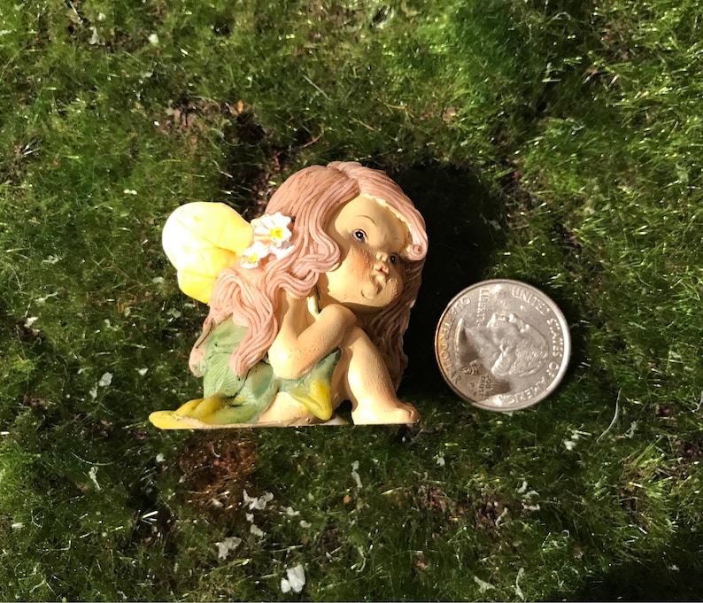 Little Miniature Fairy With Sweet Face. Pretty Brown Hair - Etsy
