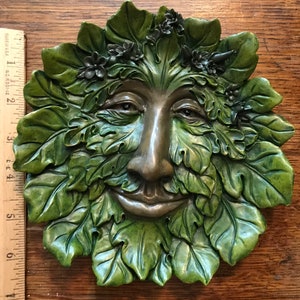 Greenman Figure for Your Lawn Decor Fairy Garden Green Man Garden ...