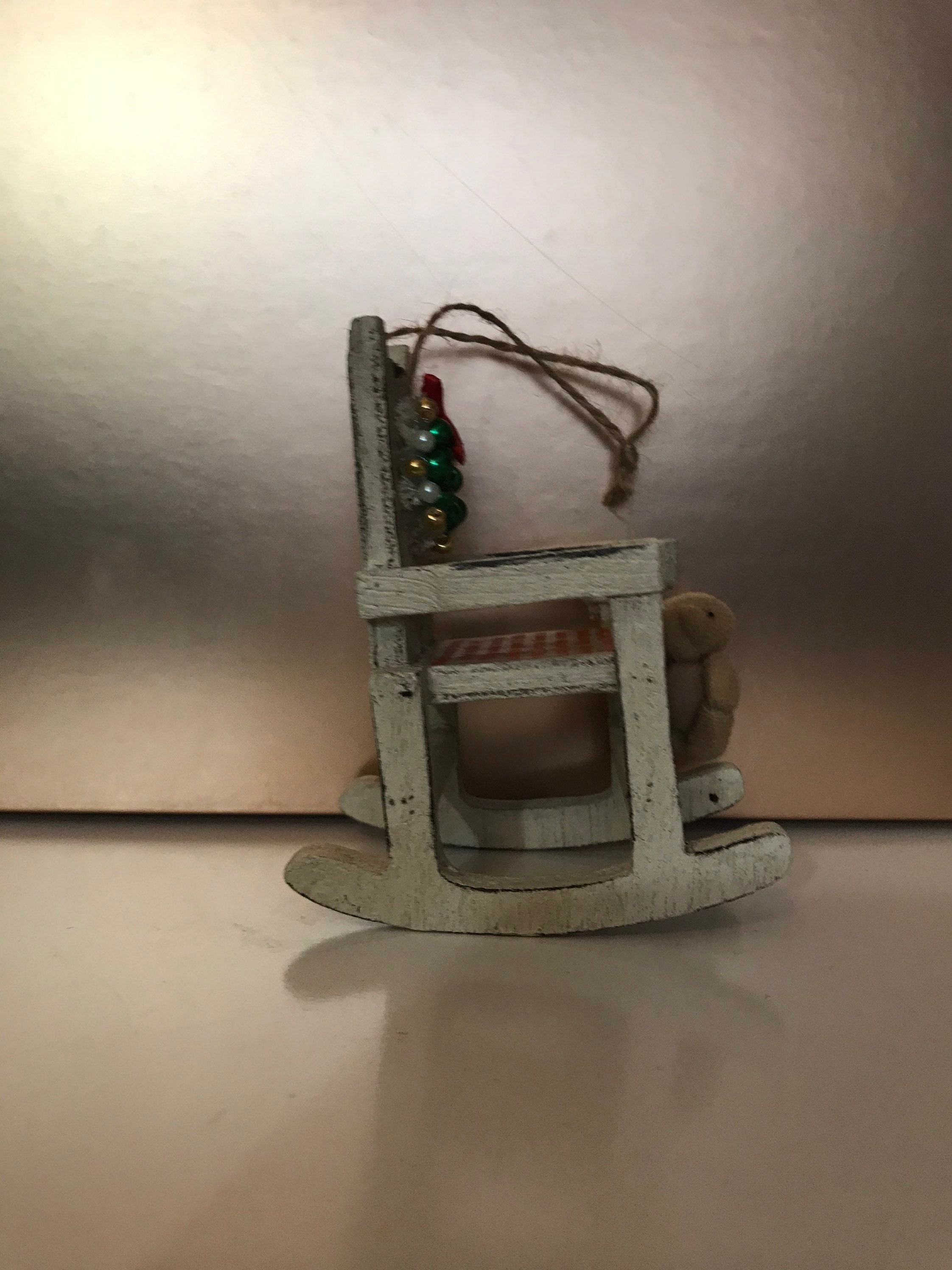 Christmas in Heaven Ornament Empty Chair Loved One in Heaven - Etsy