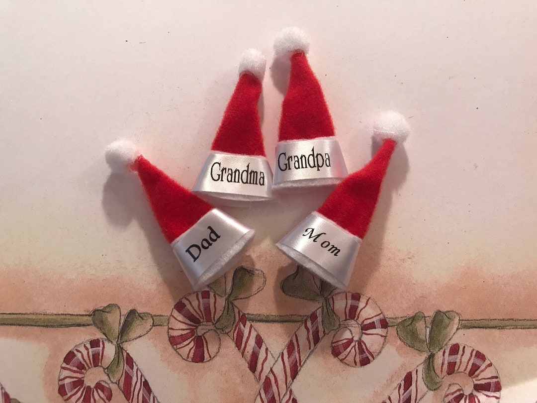 Personalization for Christmas in Heaven Personalized Miniature Santa ...