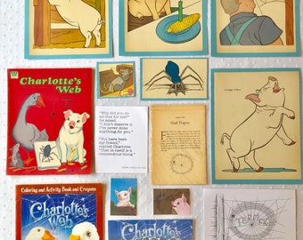 Charlottes web | Etsy