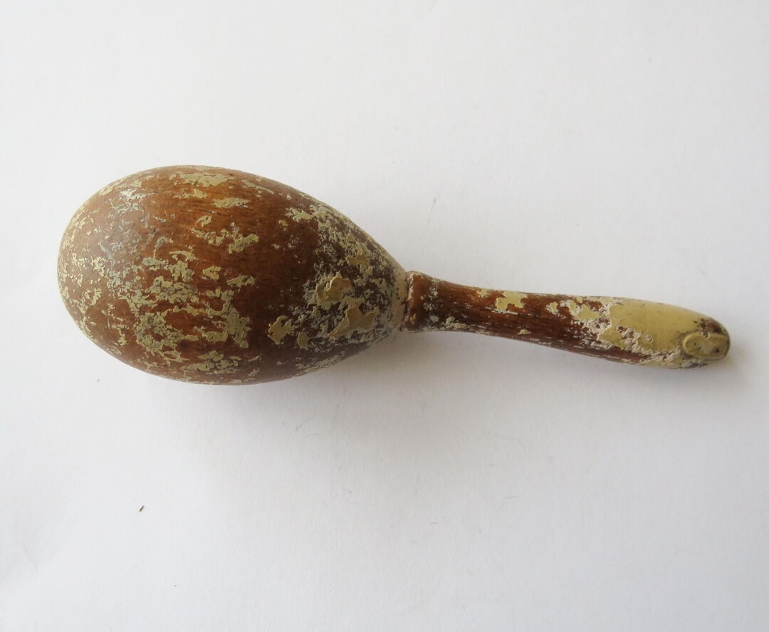 Antique Darner Wood Darning Egg Vintage Painted Shabby Small - Etsy